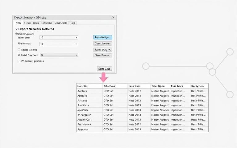 Step-by-Step: How to Export a Network Object from Cisco FMC